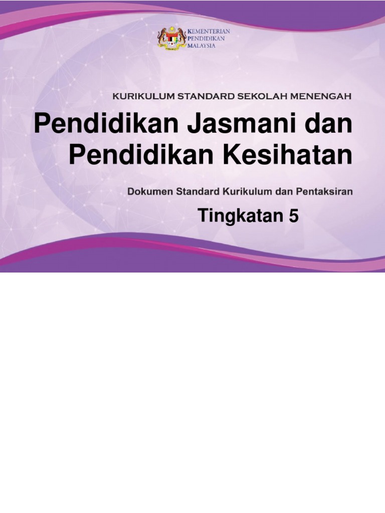 Dskp Kssm Pjpk Form 5 (1) | PDF