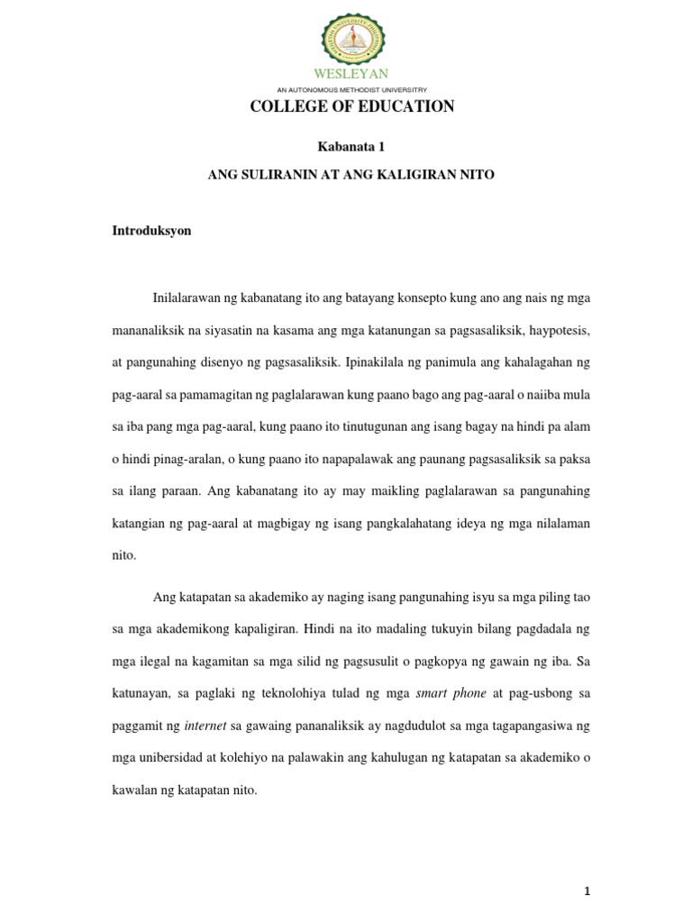 Sample Capstone | PDF