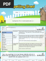 Ay Sound Words - Phonics Sounds | PDF
