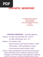 Synthesis Repertory Overview and Insights | PDF | Homeopathy | Medical ...