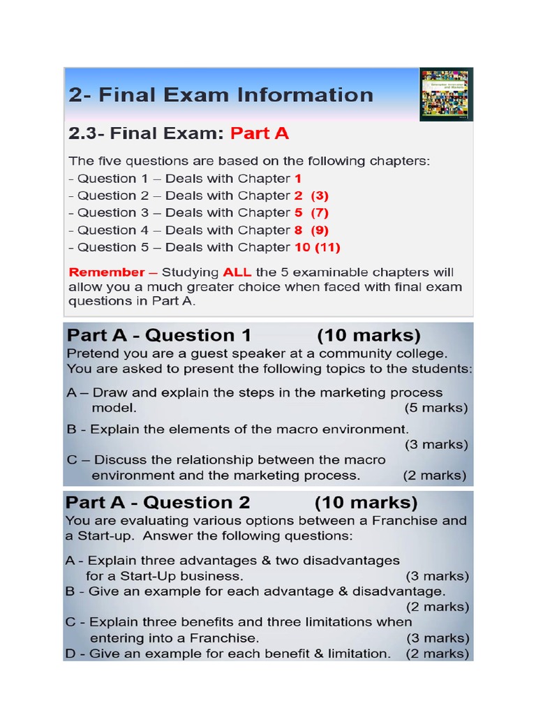 Final Exam Review | PDF | Creativity | Marketing