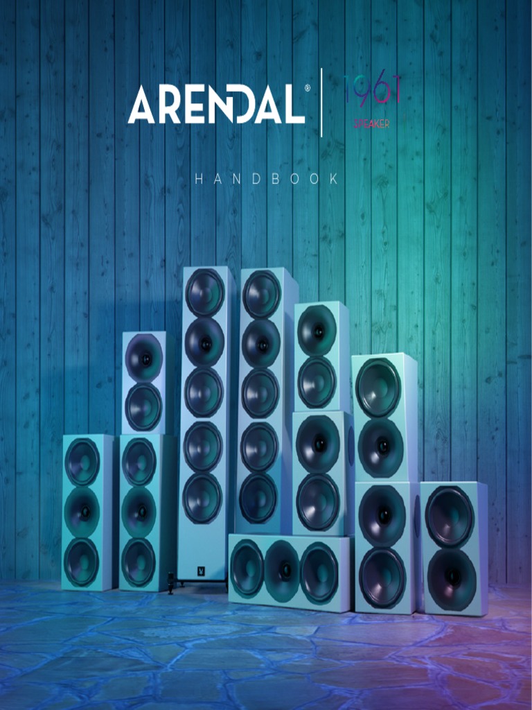 Product Handbook Arendal 1961 Series Speakers | PDF | Loudspeaker ...