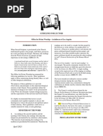 Usher Training Manual | PDF | Eucharist | Liturgy