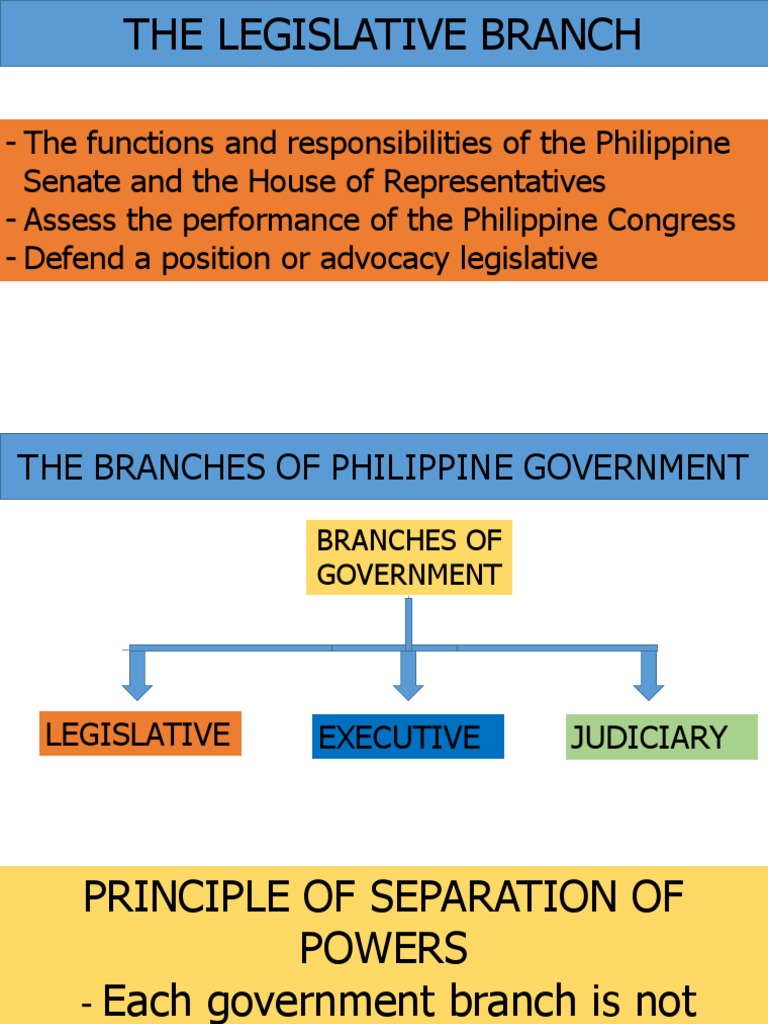 Legislative Branch | PDF | United States Congress | American Government