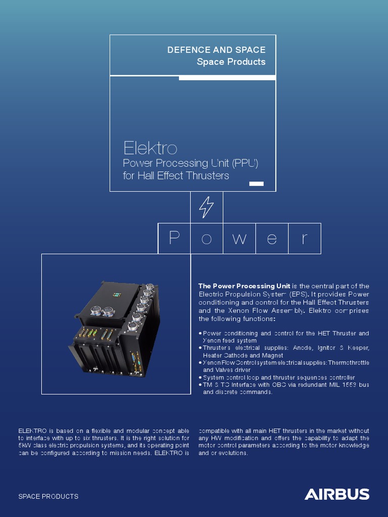 Sce - Elektro Ppu - 2022 | PDF | Spacecraft | Spaceflight