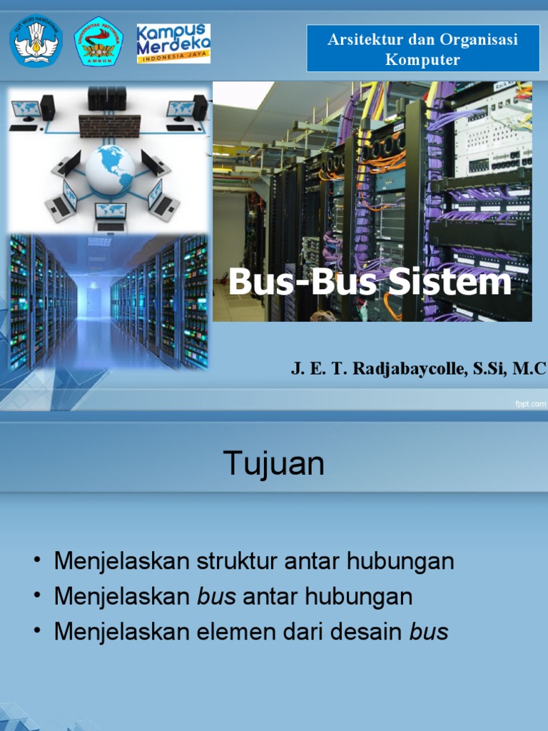 Arsitektur & Organisasi Komputer BUS System | PDF