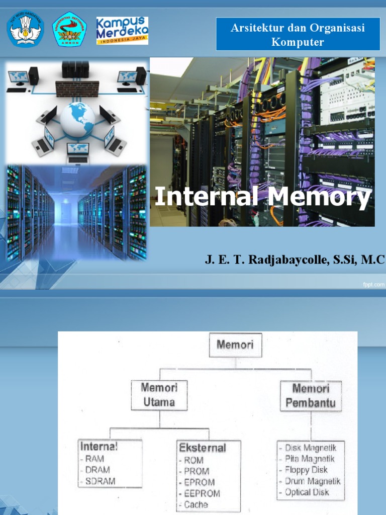 Arsitektur & Organisasi Komputer Internal Memory | PDF