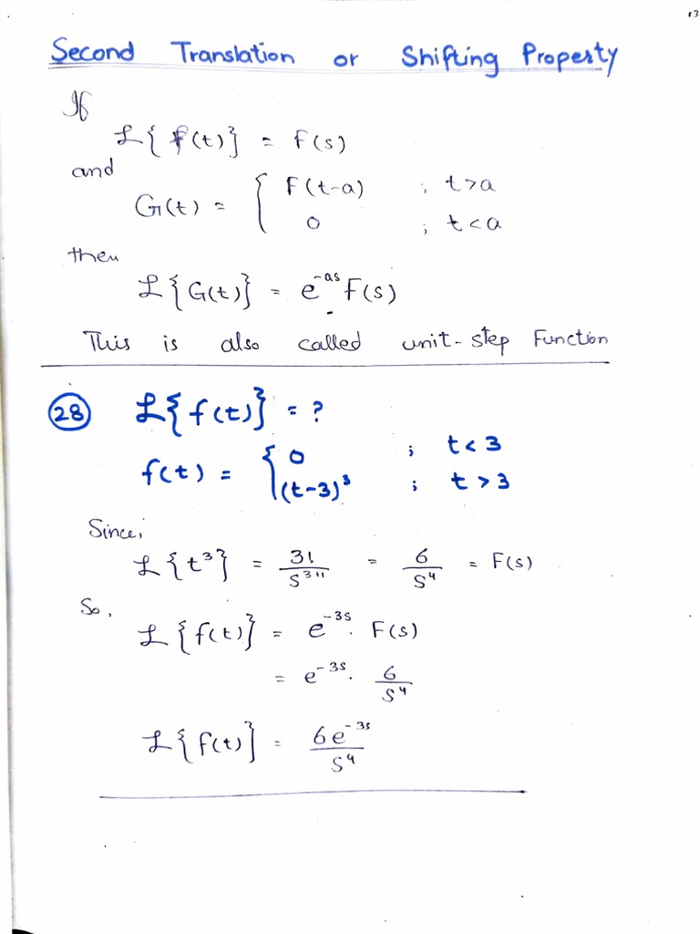 Inverse Laplace Transformation | Download Free PDF | Elementary ...