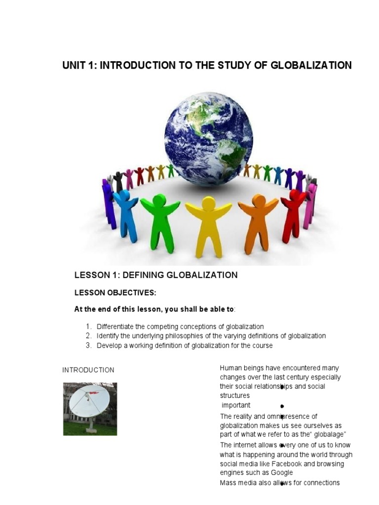 1.1 Module 1 & 2 Contemporary World | PDF | Globalization | Information