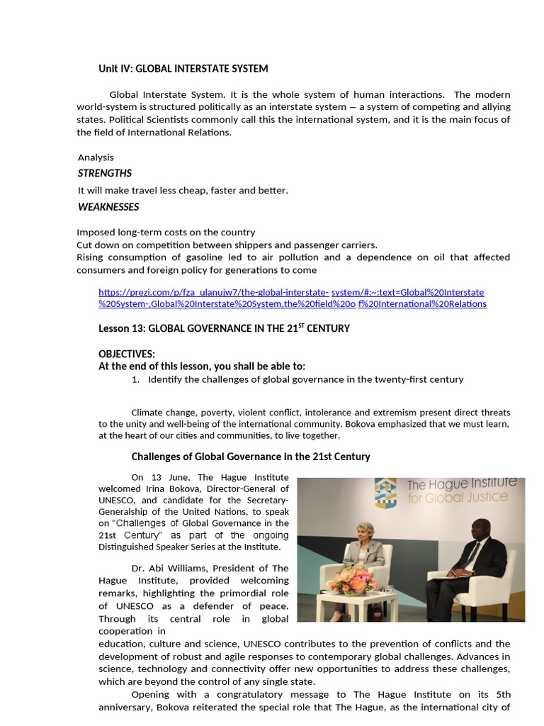 1.7 Lesson 13 & 14 Contemporary World | PDF | Tariff | Globalization