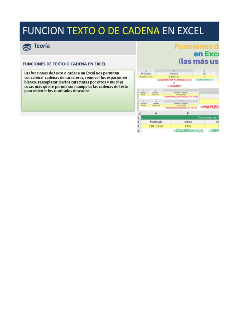 Funciones de Cadena | PDF | Notación | Programación de computadoras