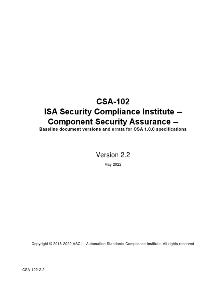 CSA 102 Baseline Errata (v2 - 2) | PDF | Damages | Tort