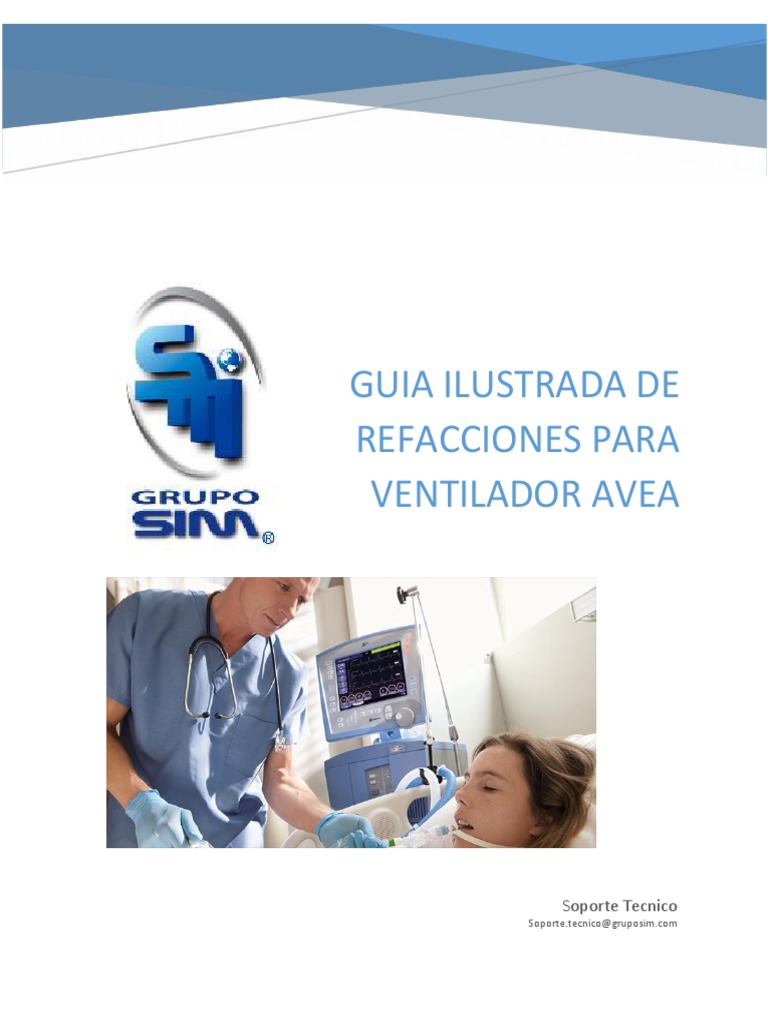 Guía Ilustrada de Refacciones para Ventilador Avea | PDF