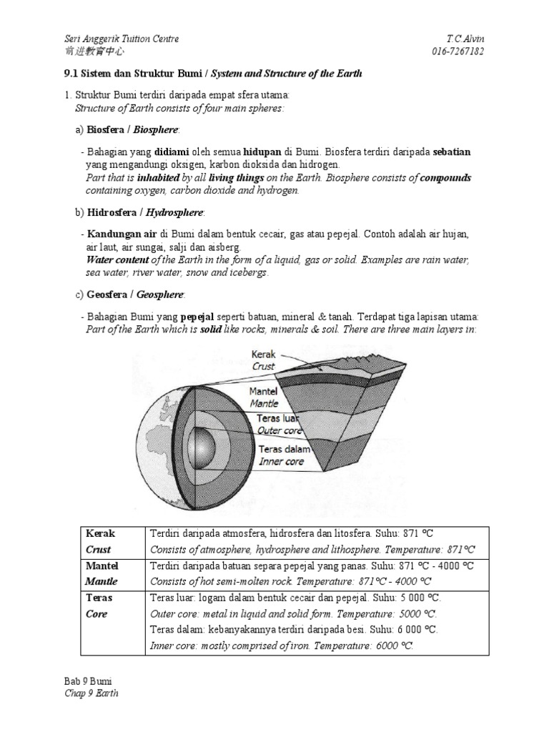 Sains Nota Form 1 Chap 9 | PDF