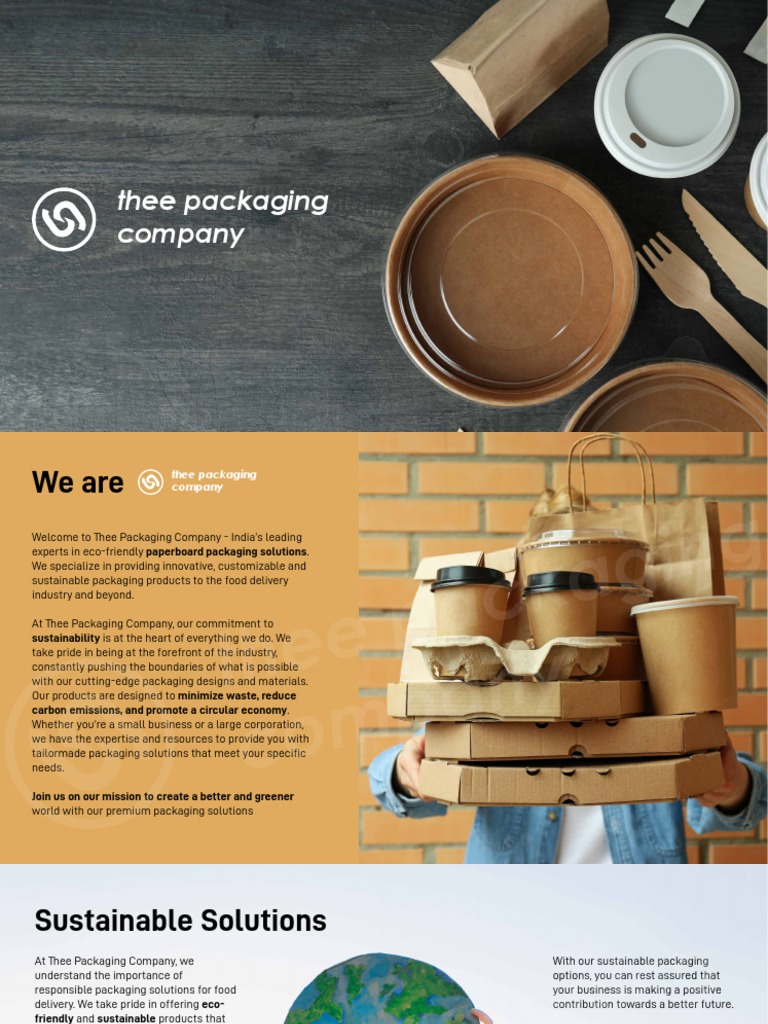 Packaging TPC Master Catalogue | PDF | Logistics | Sustainability