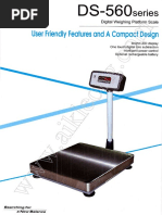 Weighing Balance Service Manual | PDF | Analog To Digital Converter ...