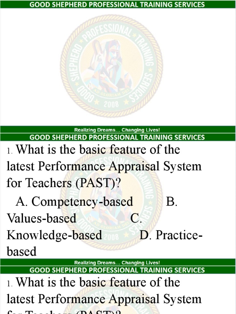 Prof ED Mock Board Question 1-75 | PDF | Educational Assessment ...