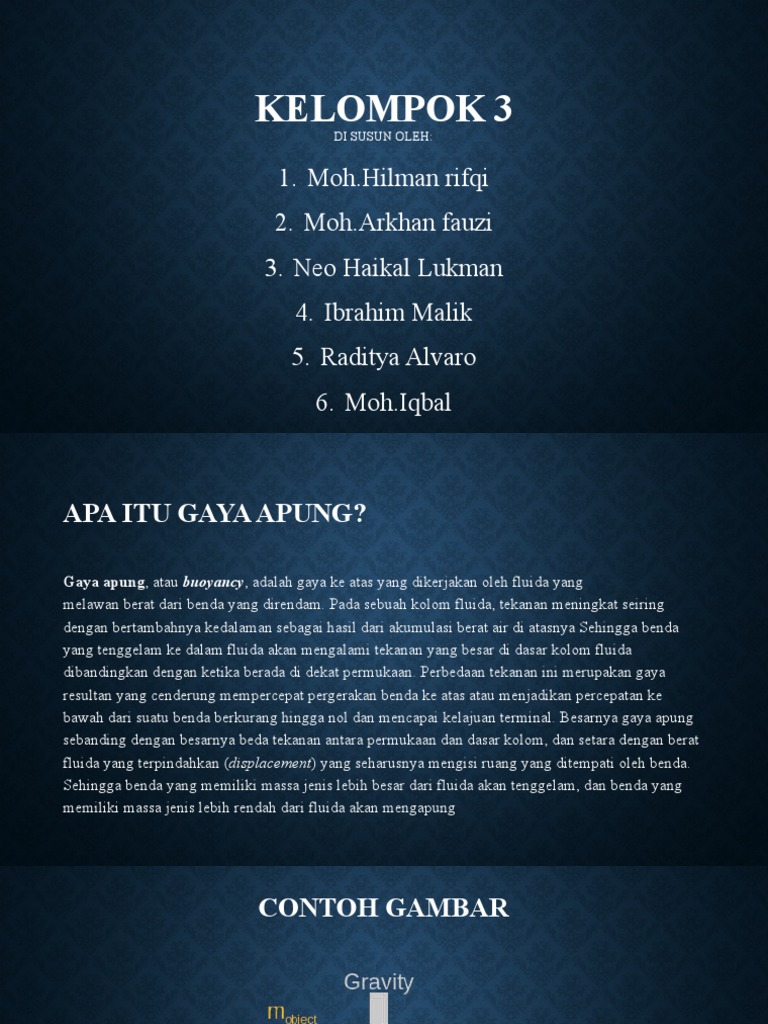 Gaya Apung dan Hukum Archimedes | PDF | Ilmu Sosial | Filsafat