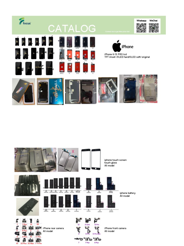 Catalog - Focus Electronic | PDF | I Phone | Liquid Crystal Display
