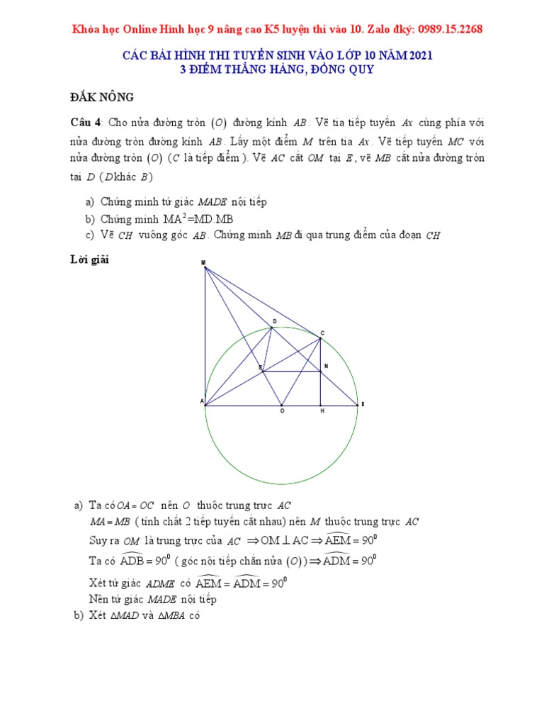 Bai Tap 3 Diem Thang Hang - TS.10.nam 2021.QC | PDF