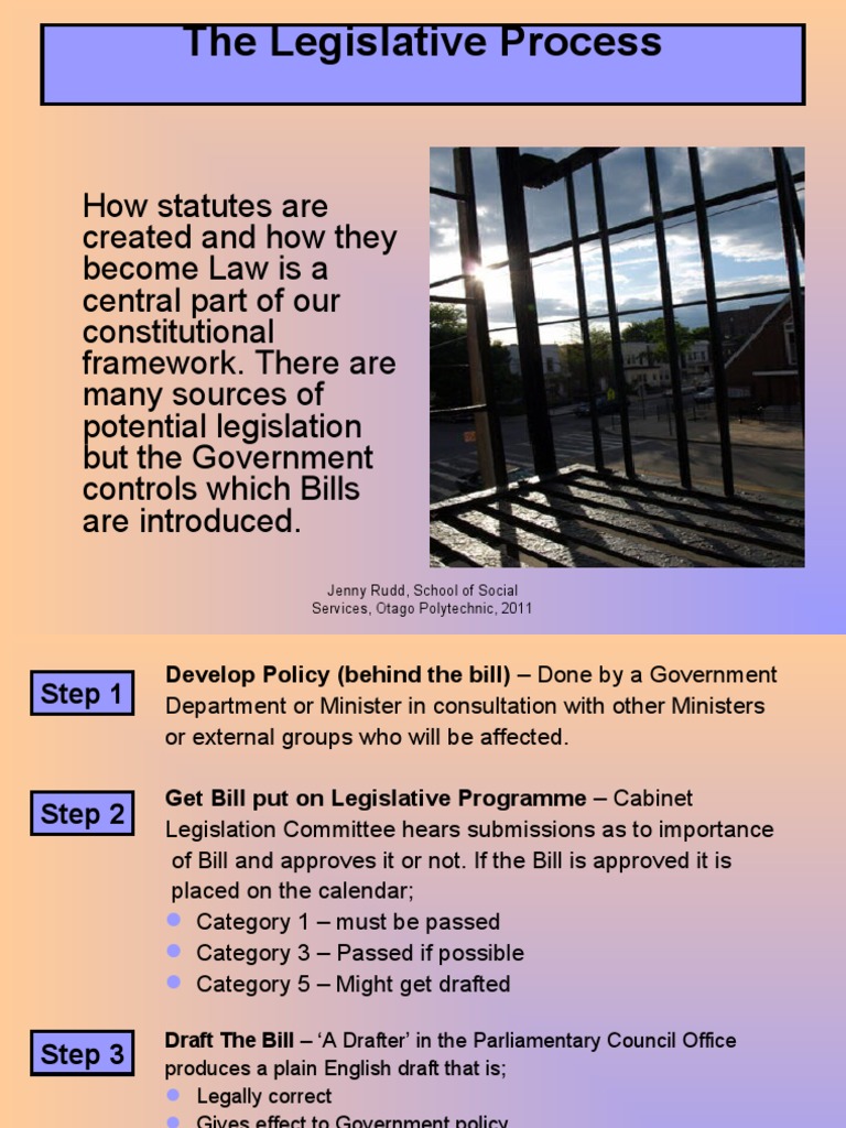 The Legislative Process | PDF | Bill (Law) | Political Law