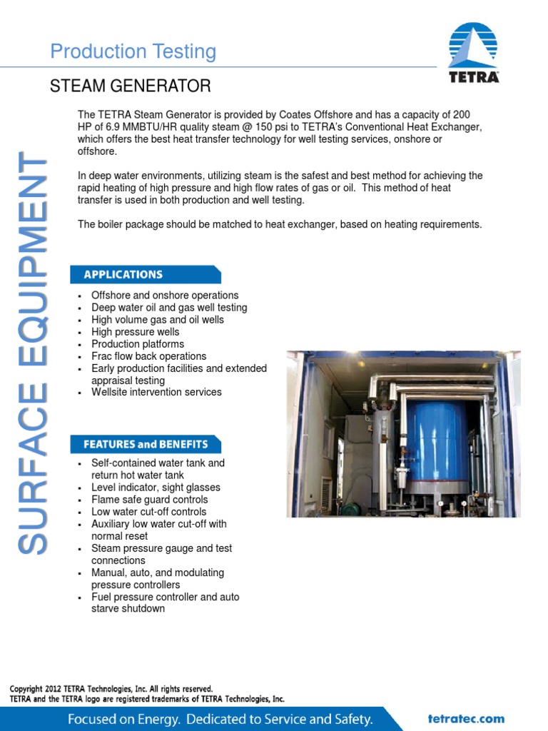 Steam Generator | PDF | Boiler | Steam