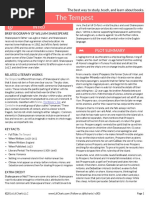 The Tempest: With CSEC Study Guide | PDF | The Tempest