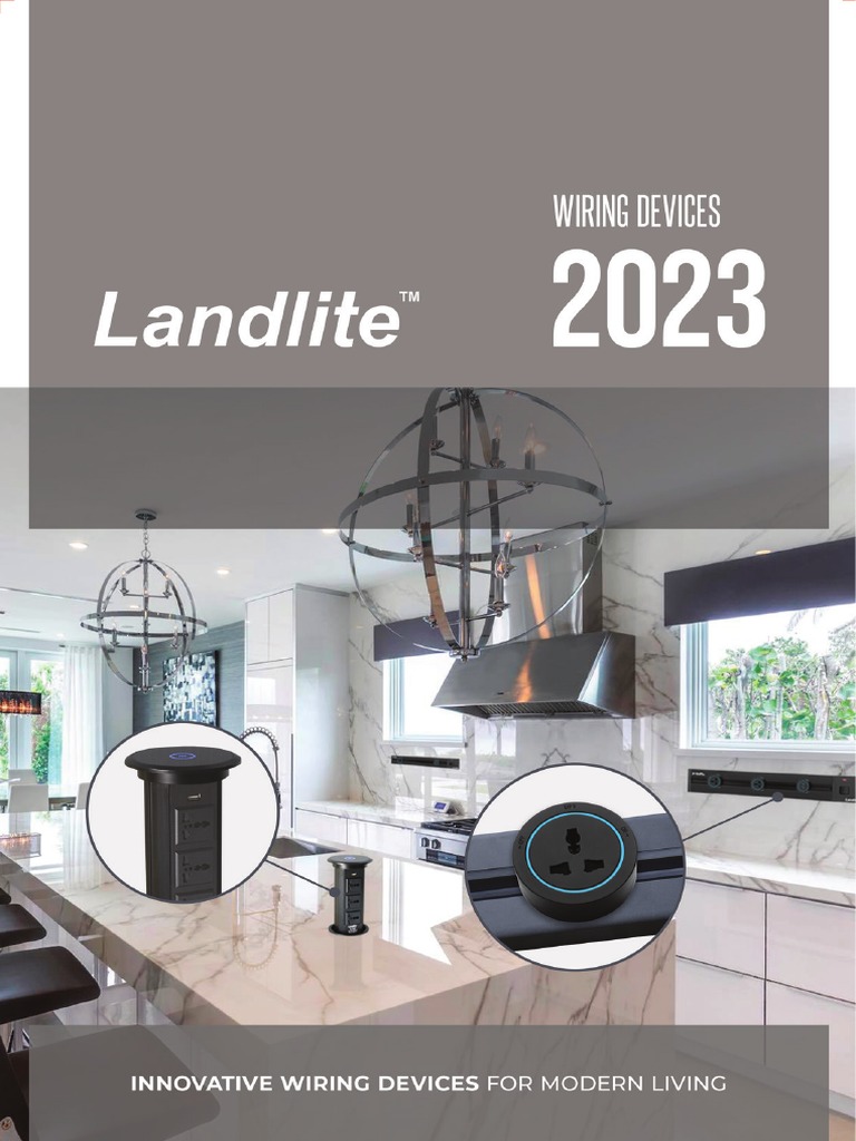 LANDLITE - Wiring - Devices - Brochure - 2023 B | PDF