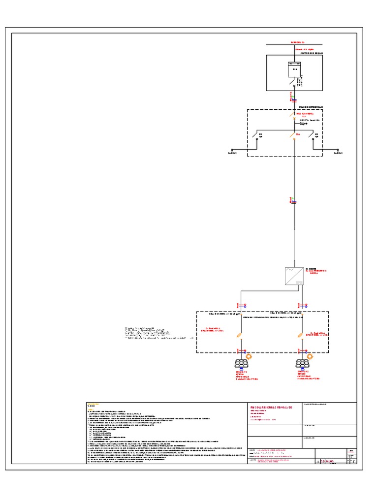 Diagrama Unifilar Ana Mendes | PDF | Componentes elétricos ...