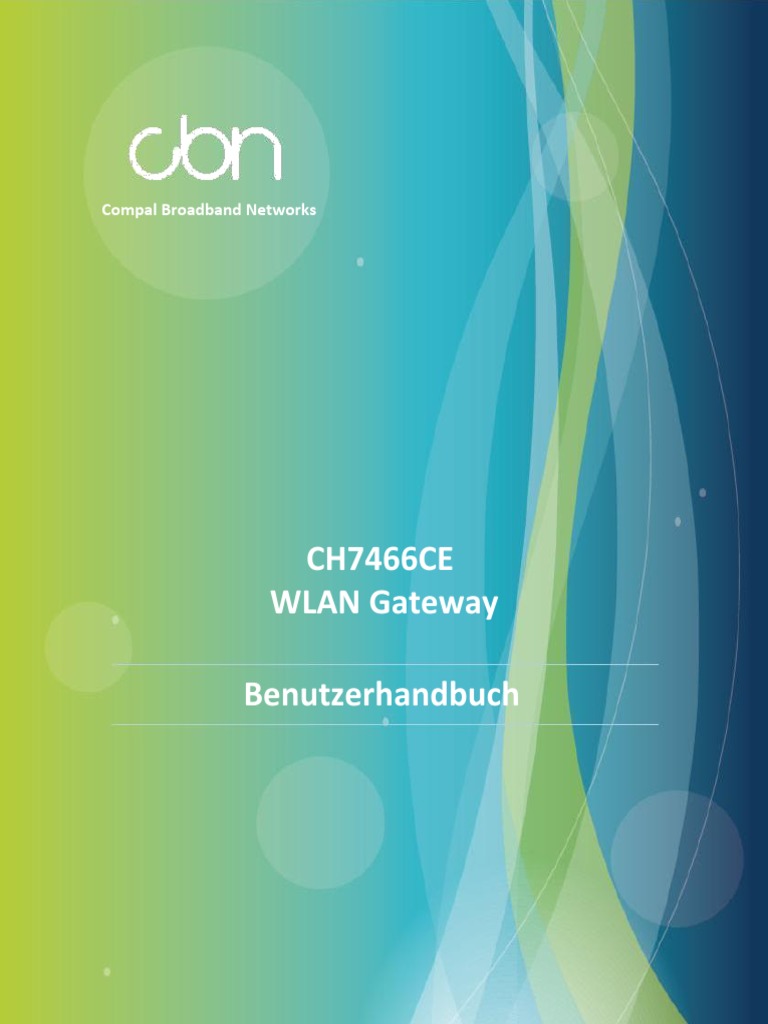 Compal WLANRouter CH7466CE | PDF