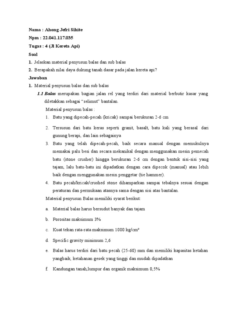 Tugas 4 (Ahong Jefri Sihite) | PDF