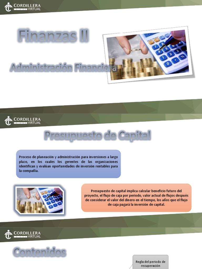 Técnicas No Elaboradas de Presupuesto de Capital | PDF | Presupuesto | Depreciación