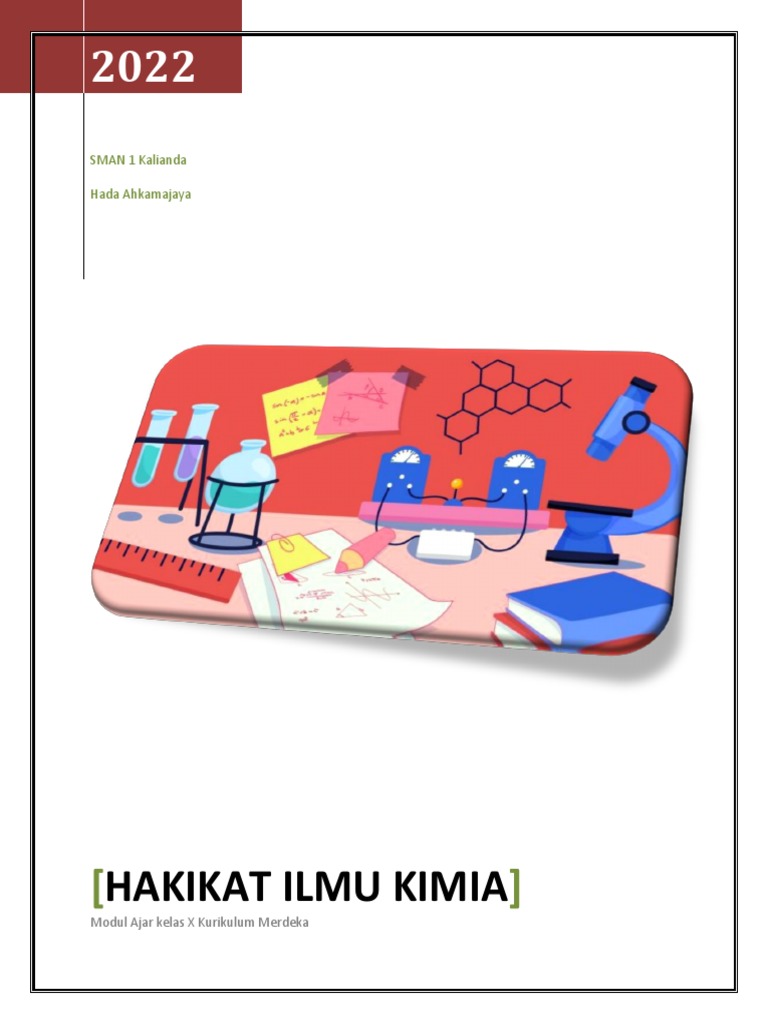 Modul Ajar Kimia - Indahnya Kimia Dalam Kehidupan - Fase E | PDF