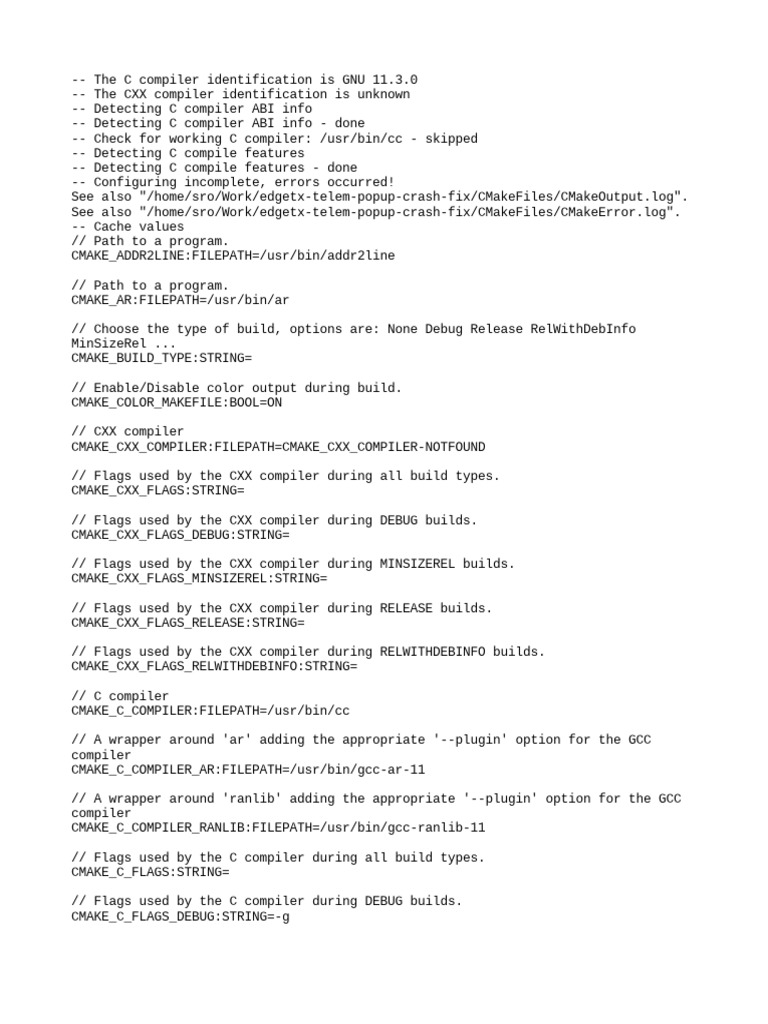 Edgetx Main Cmake-Options | PDF | Library (Computing) | Technology ... Edgetx Main Cmake-Options | PDF | Library (Computing) | Technology ...