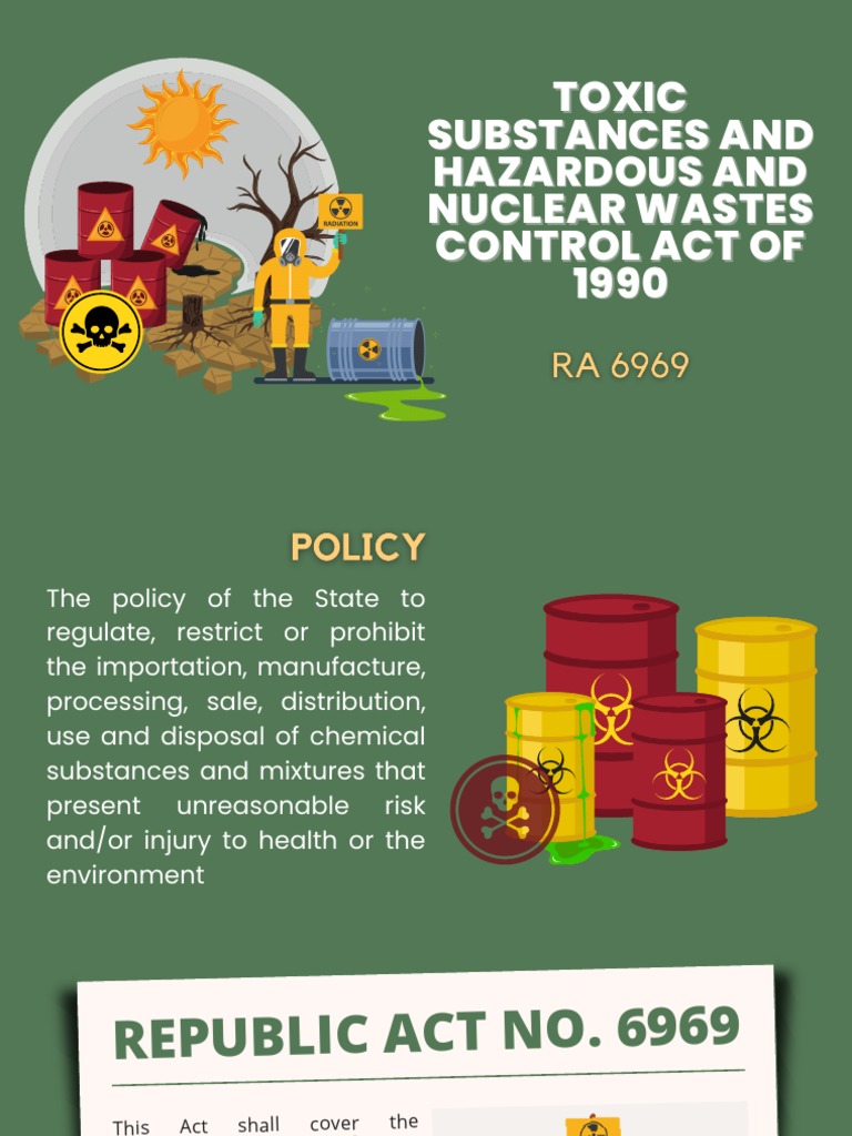 Ra 6969 | PDF | Chemical Substances | Radioactive Waste