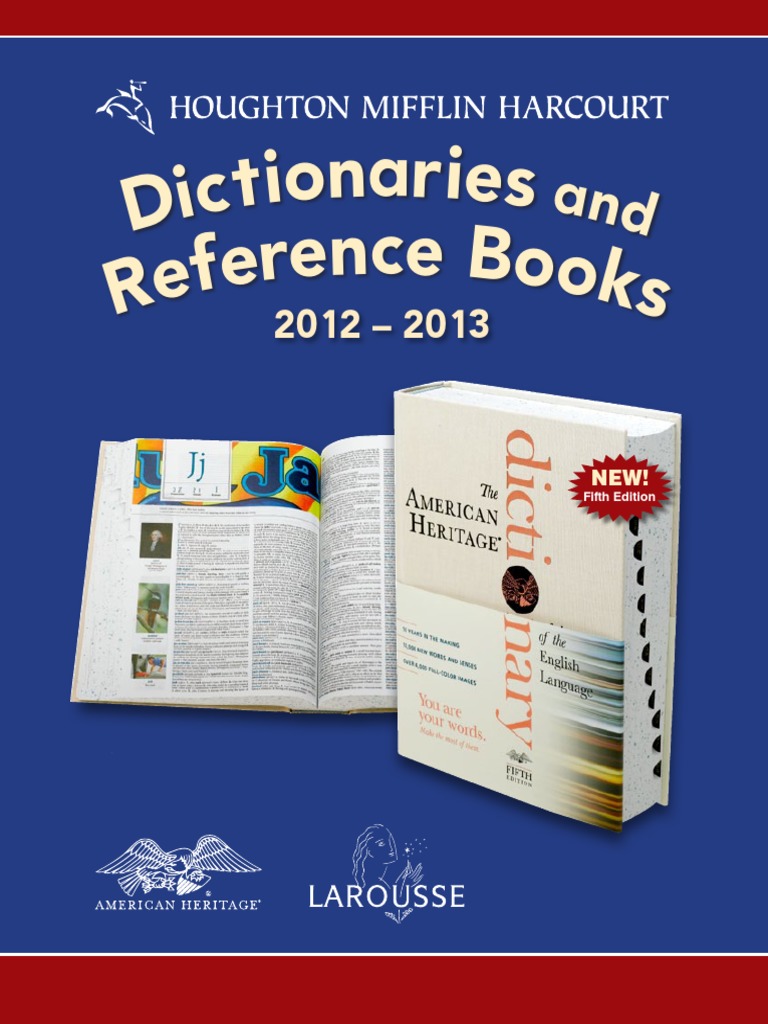 HMH Spring 2012 Reference Catalog | PDF | Lexicology | Linguistics