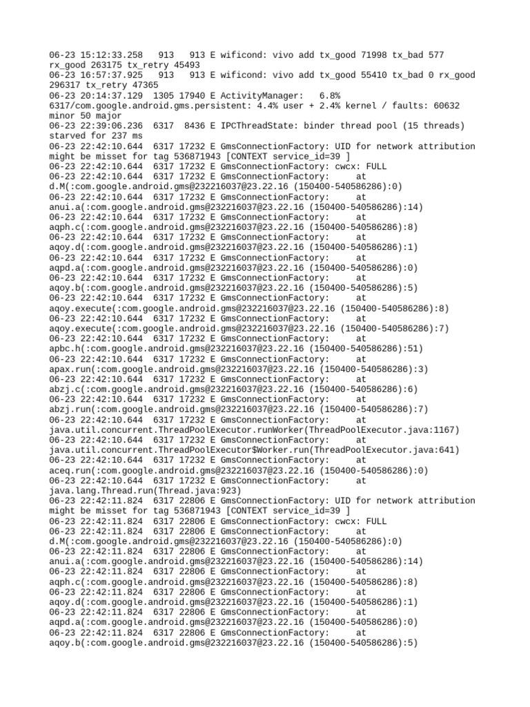 Log | PDF | Software Engineering | Information Technology