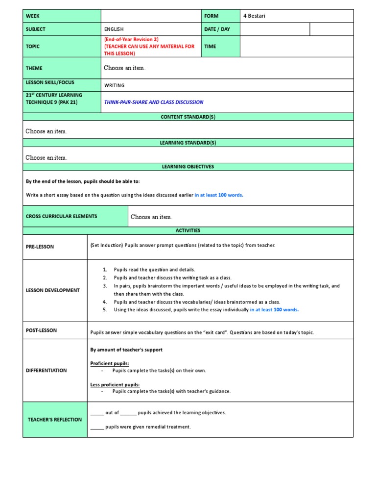 Lesson 110 | PDF | Vocabulary | Essays