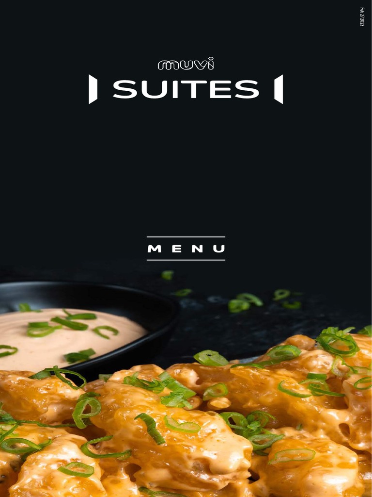 Suites Menu Feb272023-Compressed Compressed | PDF