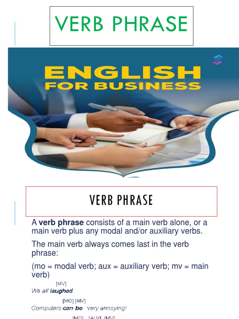 Verb Phrase | PDF | Language Arts & Discipline