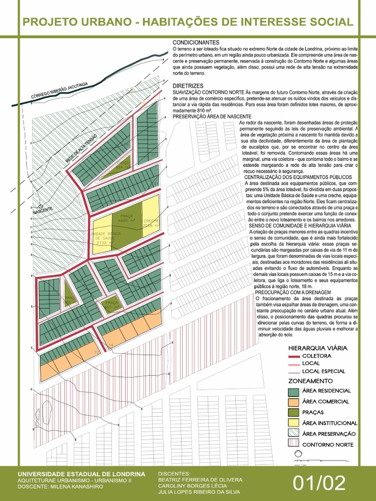 Prancha 1 Urb His | PDF