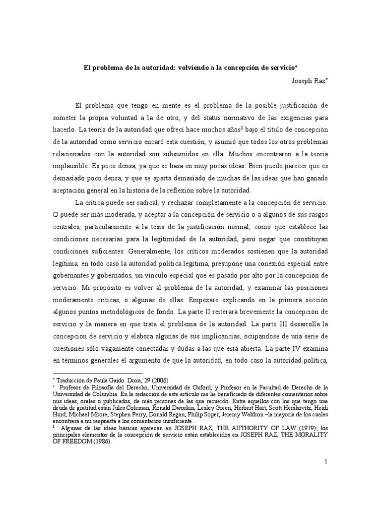 8b. Raz Doxa El Problema de La Autoridad | PDF | Razón | Teoría