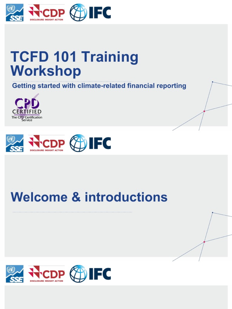 TCFD 101: Intro to Climate Reporting | PDF | Risk | Economies