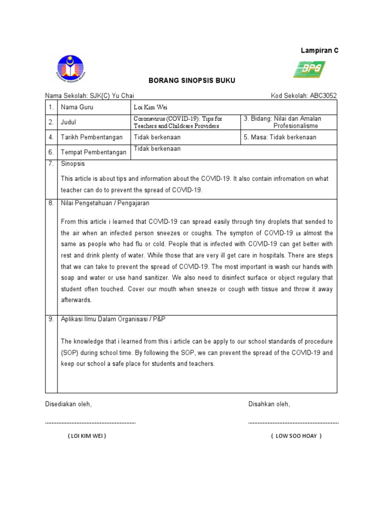 COVID-19 Tips for Teachers & Caregivers | PDF | Career & Growth