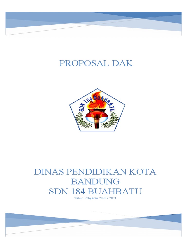 Proposal DAK | PDF