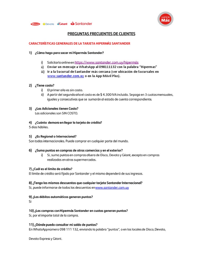 Preguntas_Frecuentes_Hipermas | PDF