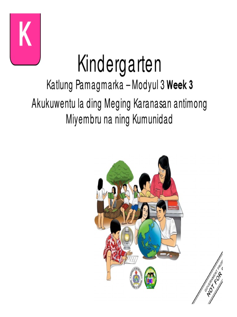 Kinder Q3 Mod3 (25-Pages) | PDF