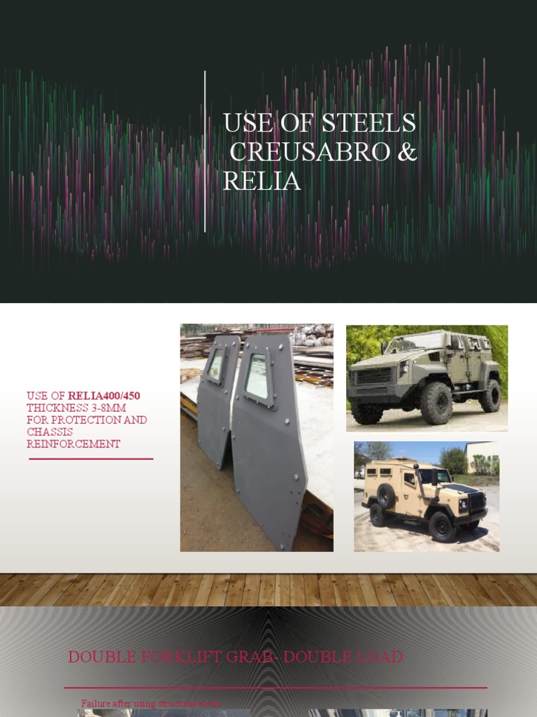 Use of Steels Creusabro & RELIA | PDF | Home & Garden | Technology ...