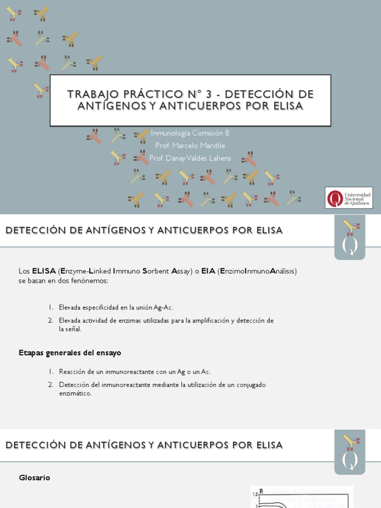 Presentación Explicación TP3 y 4 | PDF | Elisa | Anticuerpo