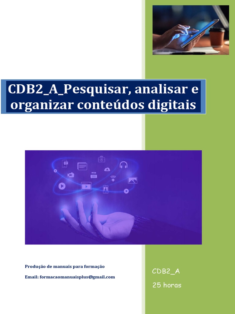 CD_B2_A_Pesquisar, Analisar e Organizar Conteúdos Digitais_índice | PDF ...